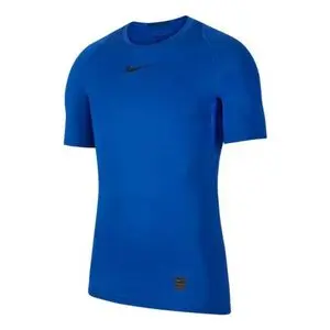 Nike Pro Short Sleeve Compression T-shirt - Blue
