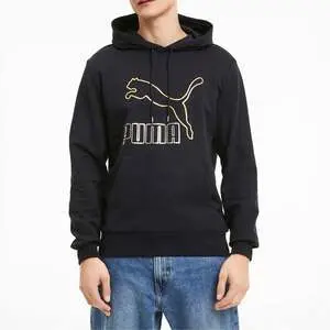 PUMA Loose Printed Hooded Fleece