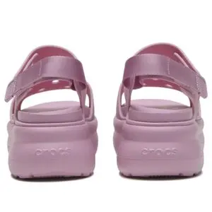CROCS Soho Y-strap Platform Sandals - Hydrangea/pink