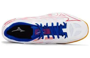 Mizuno Gate Sky Plus Ii Sneakers - White/blue/orange