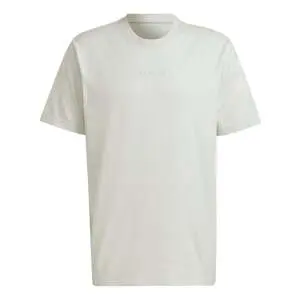 Adidas Originals Ess Tee Solid Color Sports Round Neck Short Sleeve Gray T-shirt - Default Color