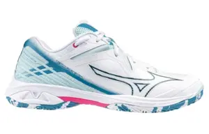 Mizuno Wave Claw 3 Wide Sneakers - White/blue
