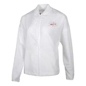 Nike Casual Outdoor Sports Windbreaker - White