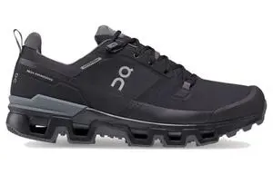 On Cloudwander Waterproof Sneakers - Black/eclipse