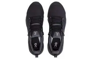 On Cloudwander Waterproof Sneakers - Black/eclipse