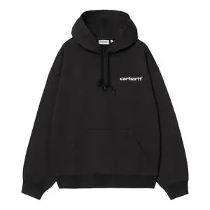 Carhartt Work In Progress Fleece Hood Sweatshirt - Black