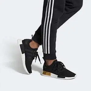 Adidas Nmd_r1 " Gold Metallic" Sneakers - Black