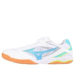 Mizuno Wave Drive Sneakers - White/blue/orange
