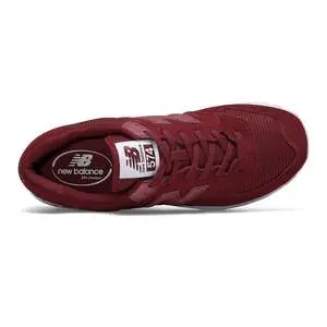 NEW BALANCE 574 Lace-up Low Top Sneakers - Red/white