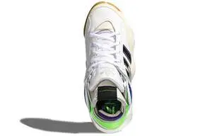 Adidas Sankuanz X Crazy Byw Mid-top Sneakers - White/green/blue