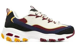 Sketchers D'lites 1.0 Athletic Sneakers - White/navy/red