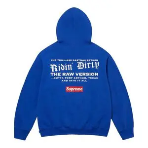 Supreme X Ugk Hooded Sweatshirt