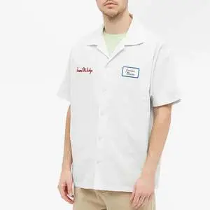 JORDAN X Union La Mechanic Shirt 'platinum - White