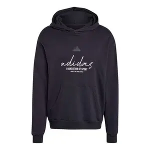 Adidas French Terry Hoodie - Black