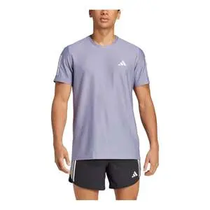 Adidas Own The Run T-shirt Asia Sizing - Silver Violet
