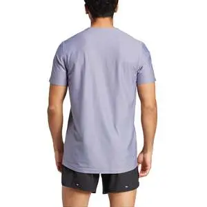 Adidas Own The Run T-shirt Asia Sizing - Silver Violet