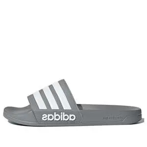 Adidas Adidas Adilette Cloudfoam Slides Grey