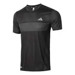 Adidas Heat.rdy Engineered Running T-shirt - Black/grey Four