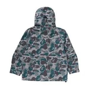 A BATHING APE Laminated Camouflage Snowboard Jacket - Beige