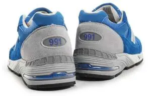 NEW BALANCE 991 Low Top Sneakers - Blue/gray