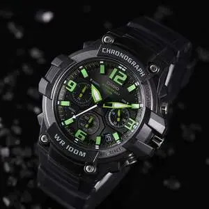 Casio Chronograph Water Resistant Watch