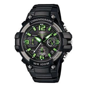 Casio Chronograph Water Resistant Watch - Black