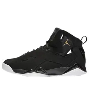 JORDAN Air True Flight Mid-top Sneakers - Black