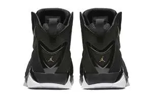 JORDAN Air True Flight Mid-top Sneakers - Black