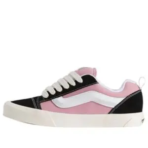 VANS Knu Skool Sneakers - Black/pink/white