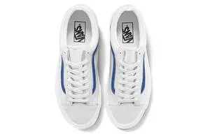 VANS Style 36 Low Top Sneakers - White/blue