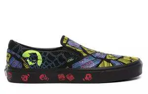 VANS The Nightmare Before Christmas X Classic Slip-on 'oogie Boogie' Sneakers - Black