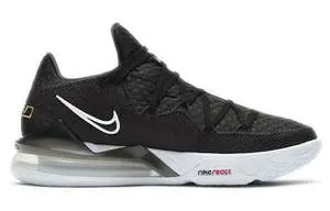 Nike Lebron 17 Low Basketball Sneakers - Black