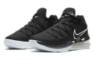 Nike Lebron 17 Low Basketball Sneakers - Black