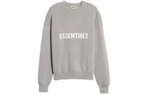 Fear Of God Ss21 Knit Logo Sweatshirt