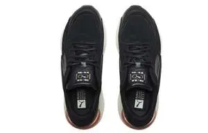 PUMA Rs 9.8 Metallic Heather Low Top Sneakers - Black