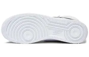 Nike Force 1 High Top Sneakers - White/black