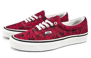 VANS Era 95 Dx Skull Print Low Top Sneakers - Red