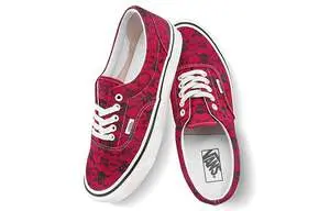 VANS Era 95 Dx Skull Print Low Top Sneakers - Red