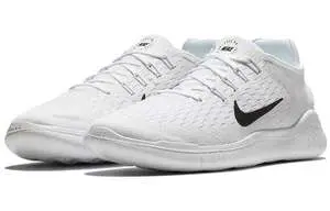 Nike Free Rn 2018 Athletic Sneakers - White/black