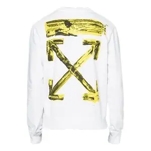 Off-White Acrylic Arrows Sweatshirt - White