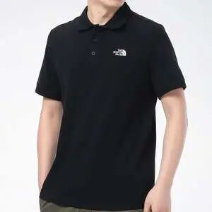 The North Face Polo T-shirts - Black