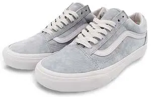 VANS Old Skool Pig Suede Sneakers - Grey/blue