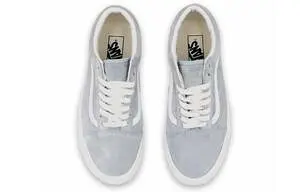 VANS Old Skool Pig Suede Sneakers - Grey/blue