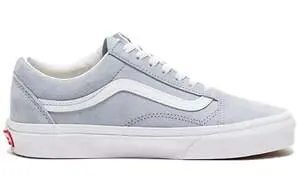 VANS Old Skool Pig Suede Sneakers - Grey/blue