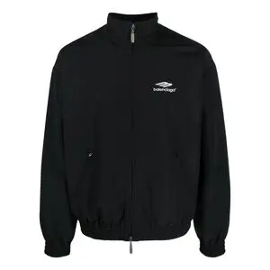Balenciaga 3b Sports Icon Track Jacket - Black