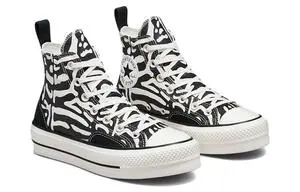 CONVERSE Chuck Taylor All Star Lift Platform High 'animal Mix - Black/white