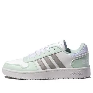 Adidas Hoops 2.0 Sneakers - White/grey/green