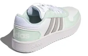Adidas Hoops 2.0 Sneakers - White/grey/green