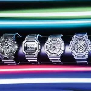 Casio G-shock Digital-analog Watch - Silver