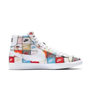 Nike Blazer Mid 'patchwork' Sneakers - White